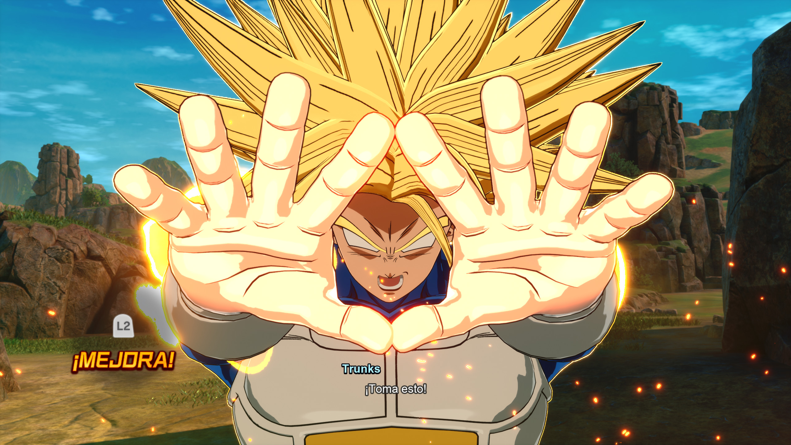 White Eyes Scene Super Trunks Mod for Dragon Ball: Sparking! ZERO ...