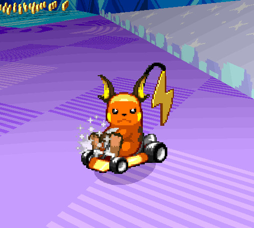Raichu for DRRR. Mod for Dr. Robotnik's Ring Racers | DRRR Mods