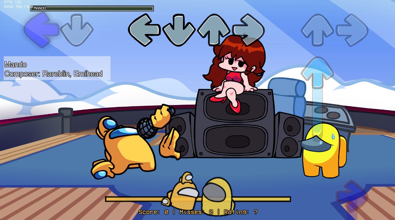 Disguise Yellow (Psych Online) Mod for Friday Night Funkin' | FNF Mods