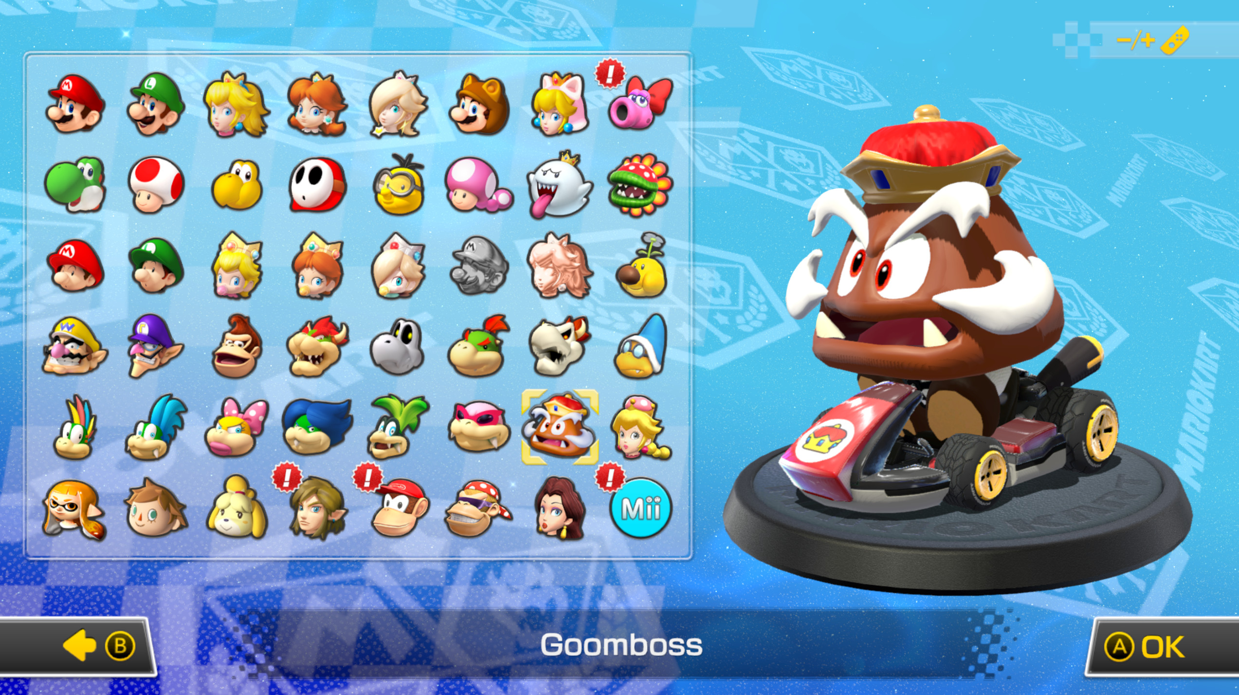 Goomboss Mod for Mario Kart 8 Deluxe | MK8D Mods