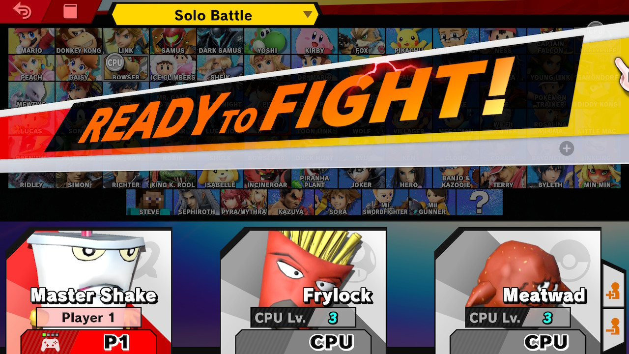 Master Shake Mod for Super Smash Bros. Ultimate | SSBU Mods