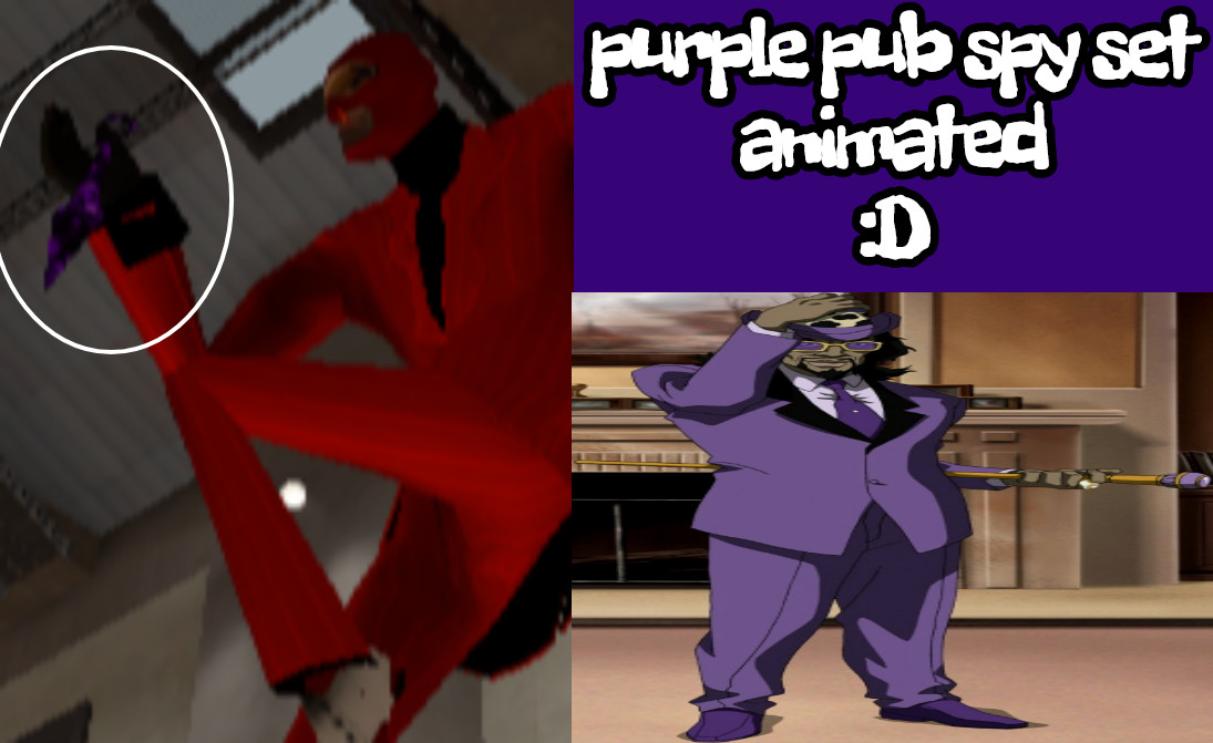 Purple Pub Spy Set Mod for Team Fortress 2 | TF2 Mods