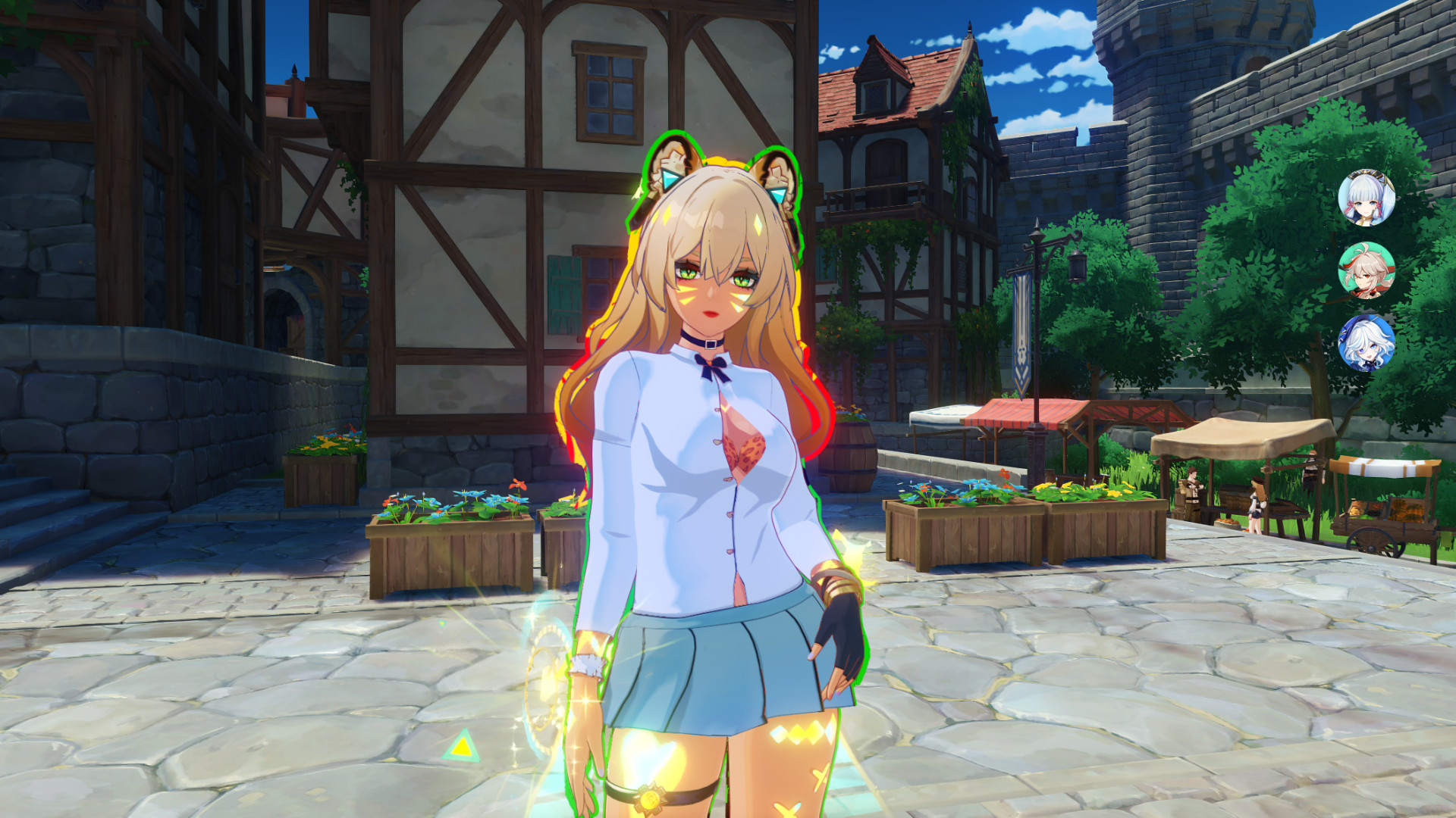 Gyaru Xilonen Mod for Genshin Impact | GI Mods