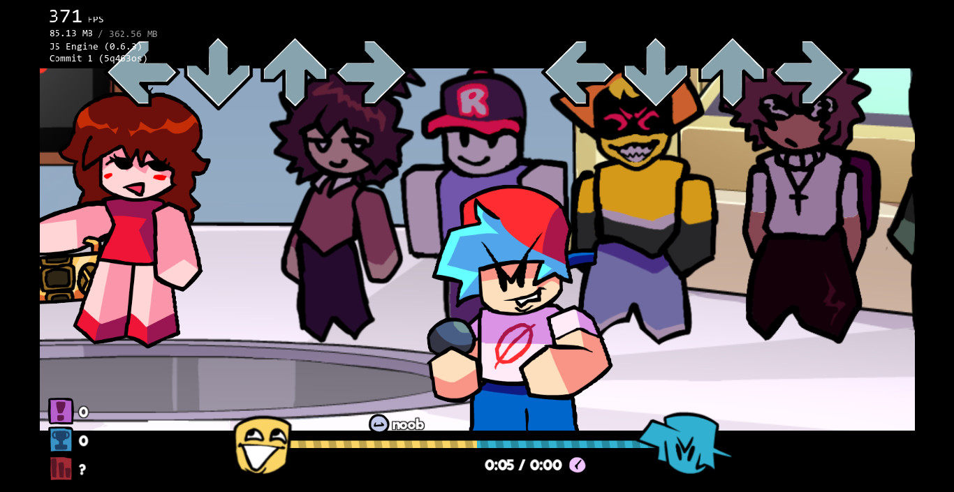 Funkin on the Heights:JS Engine Port Mod for Friday Night Funkin' | FNF ...