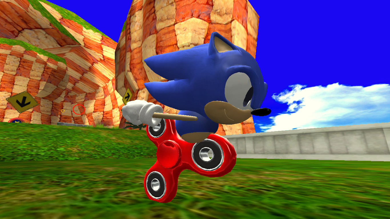 Fidget Sonic Mod for Sonic World DX | SWDX Mods