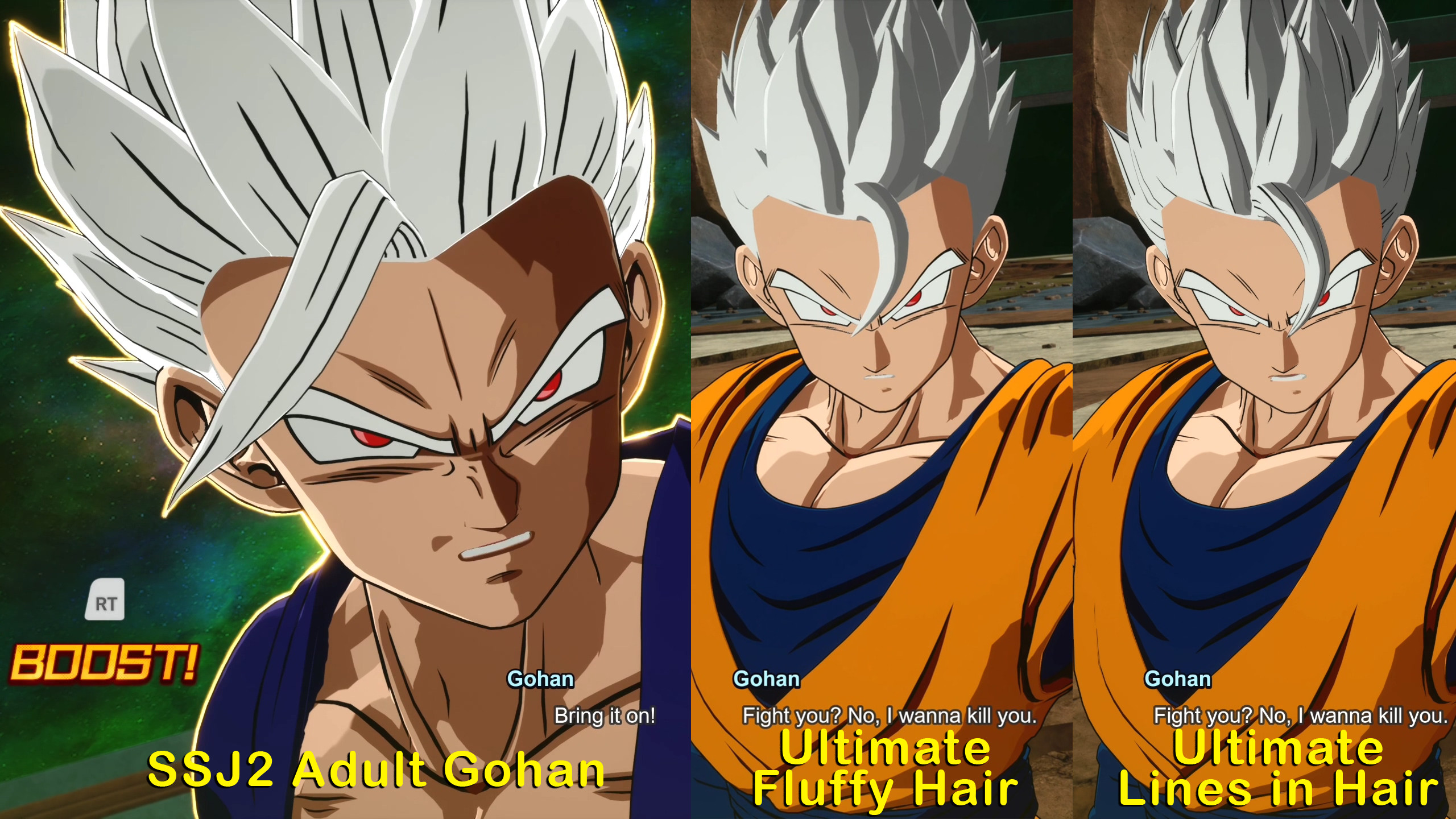 Great Value Beast Gohan AKA Gohan Blanco Mod for Dragon Ball: Sparking ...