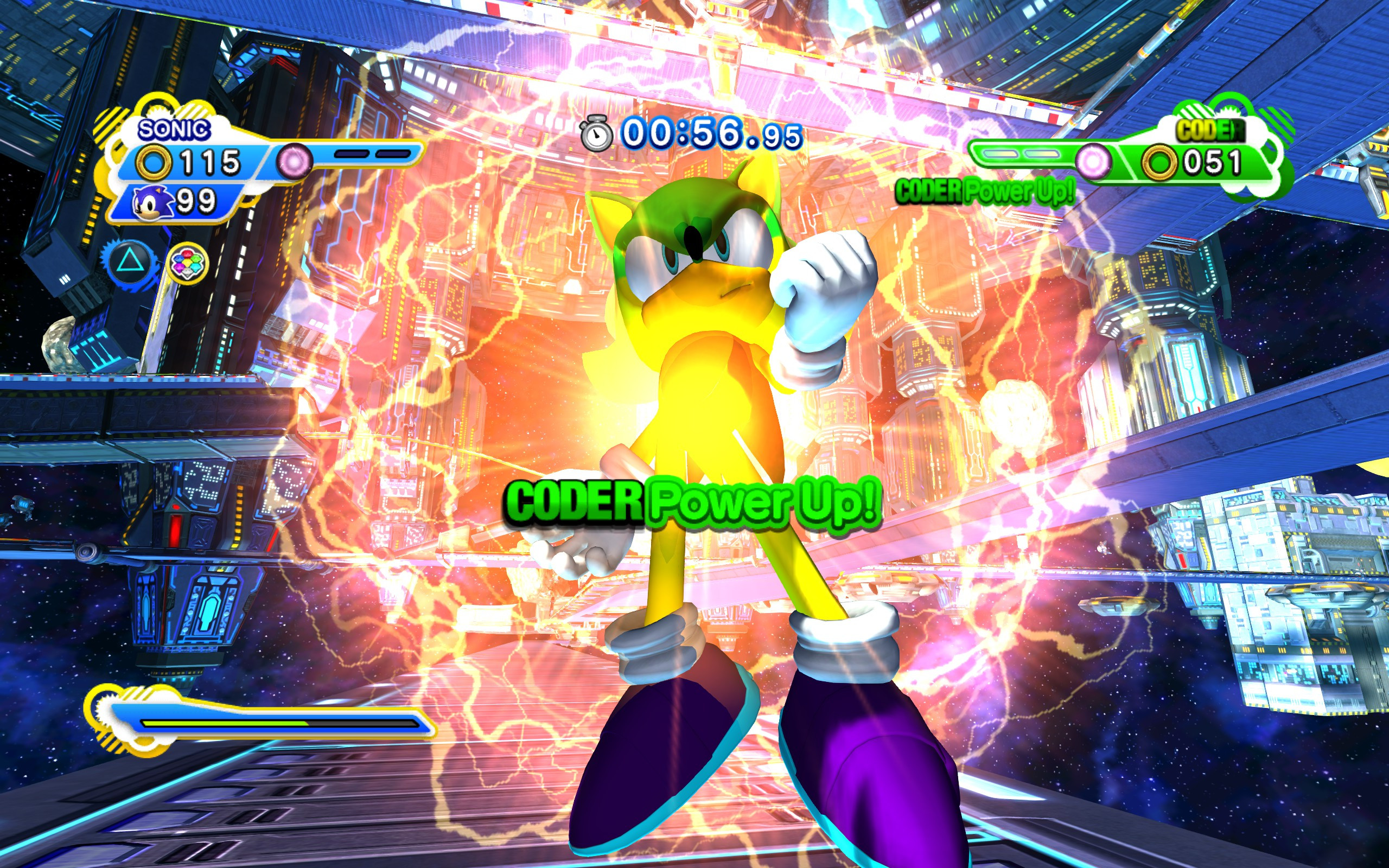 Sonic Coder Rival Battle Mod for Sonic Generations (2011) | Gens Mods