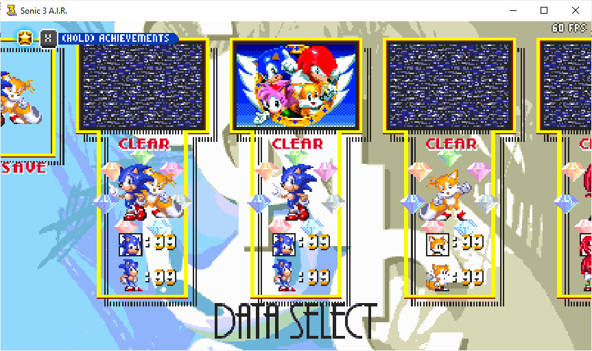 Save File Galore Mod for Sonic 3 A.I.R. | S3AIR Mods