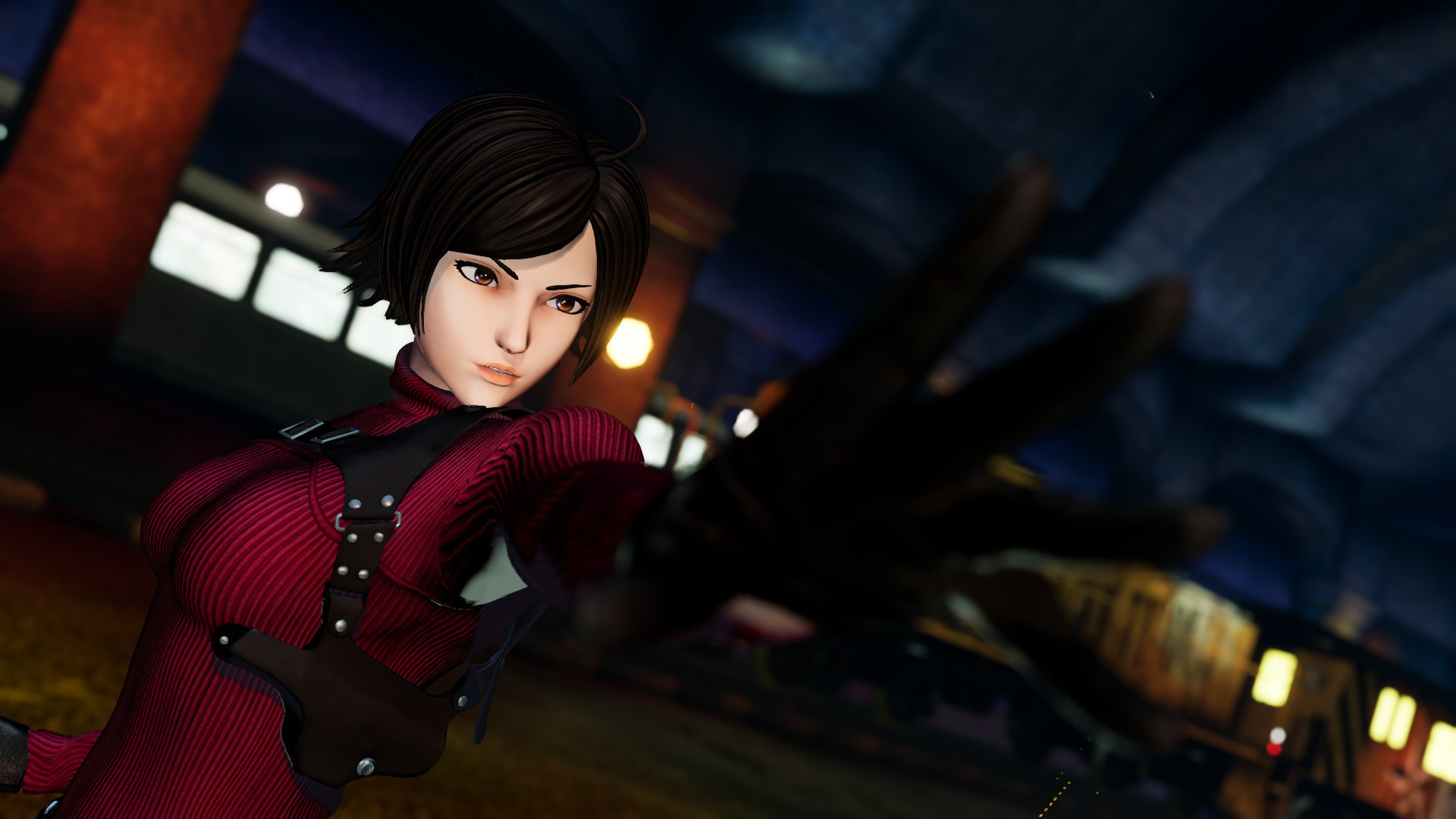 Elisabeth as Ada Wong (RE4 Remake) Mod for The King of Fighters XV ...