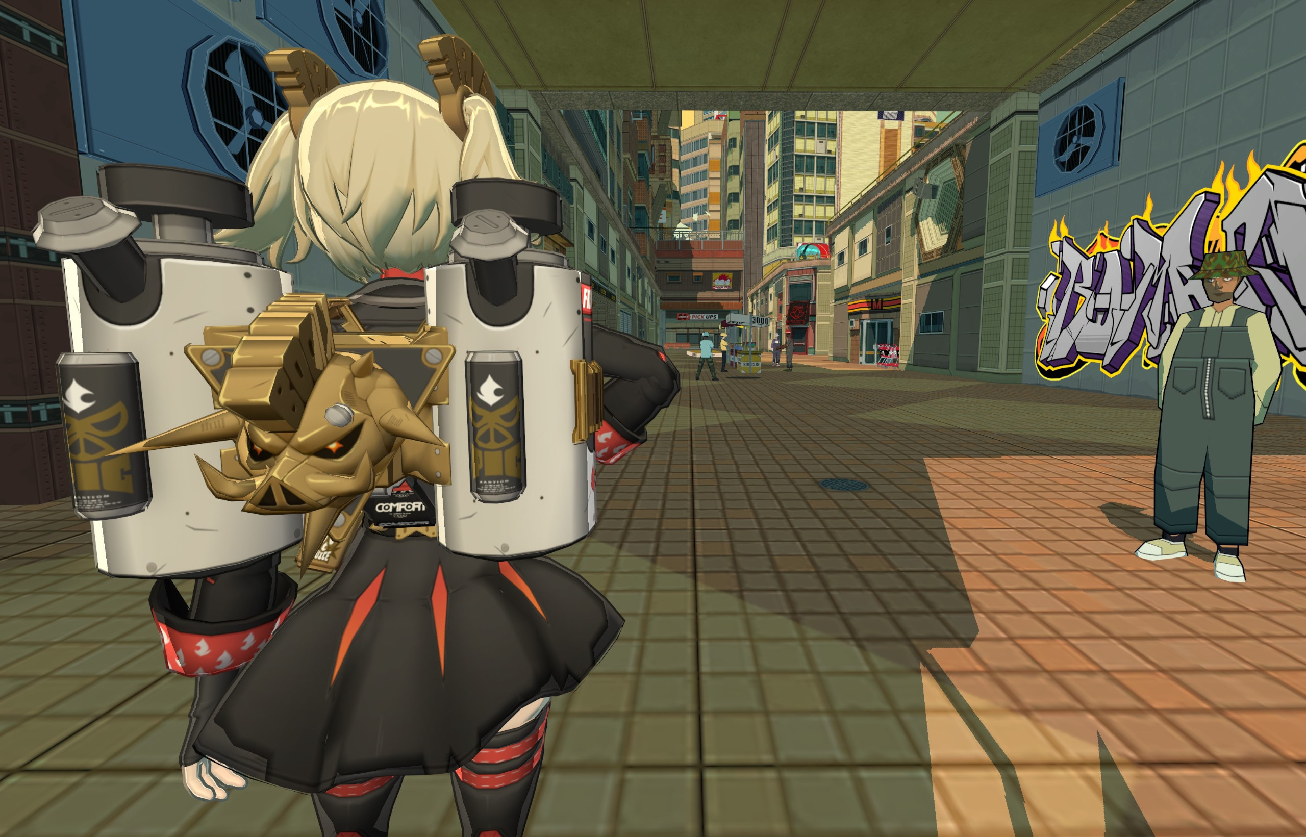 Burnice White (ZZZ) Mod for Bomb Rush Cyberfunk | BRC Mods