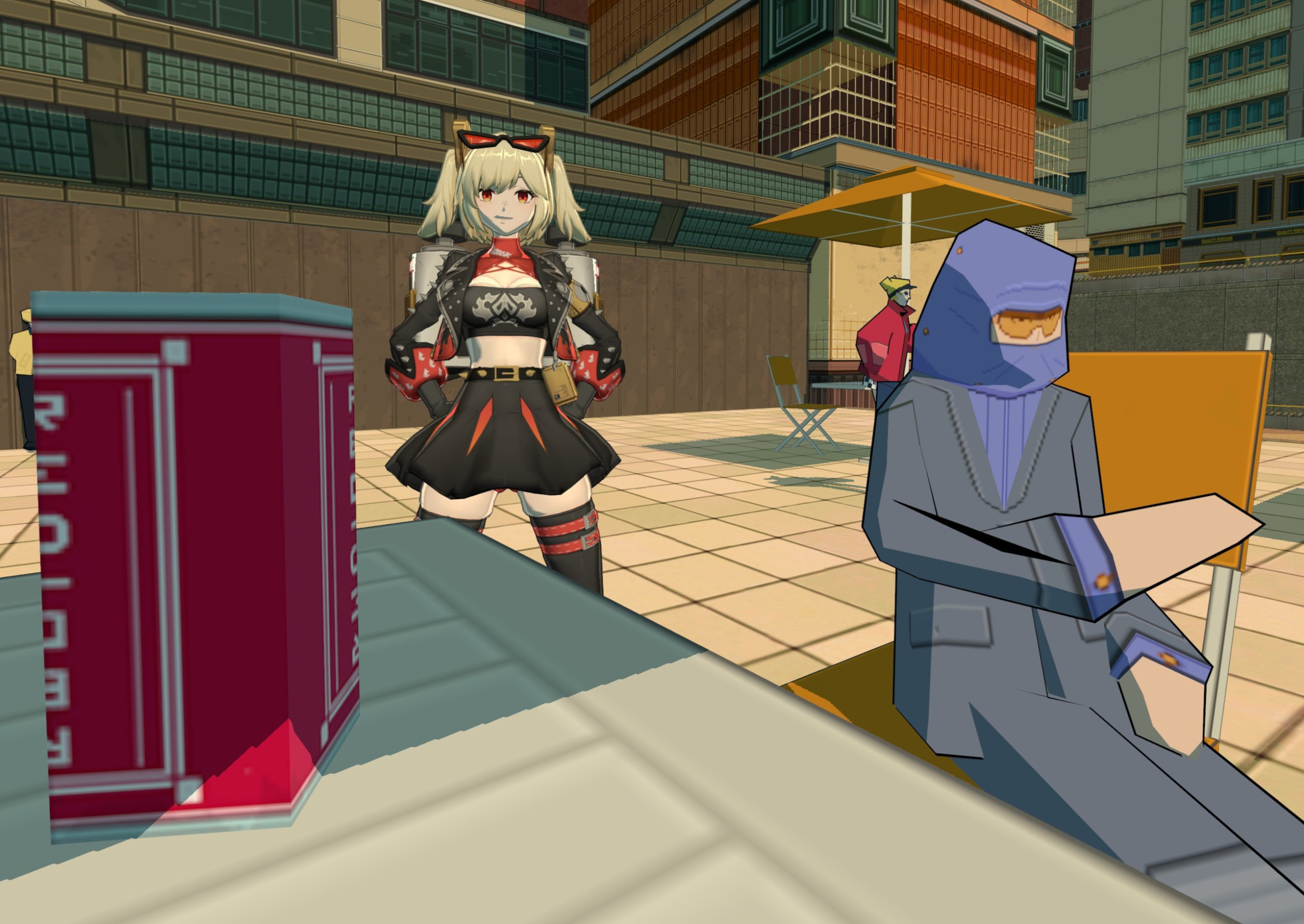 Burnice White (ZZZ) Mod for Bomb Rush Cyberfunk | BRC Mods