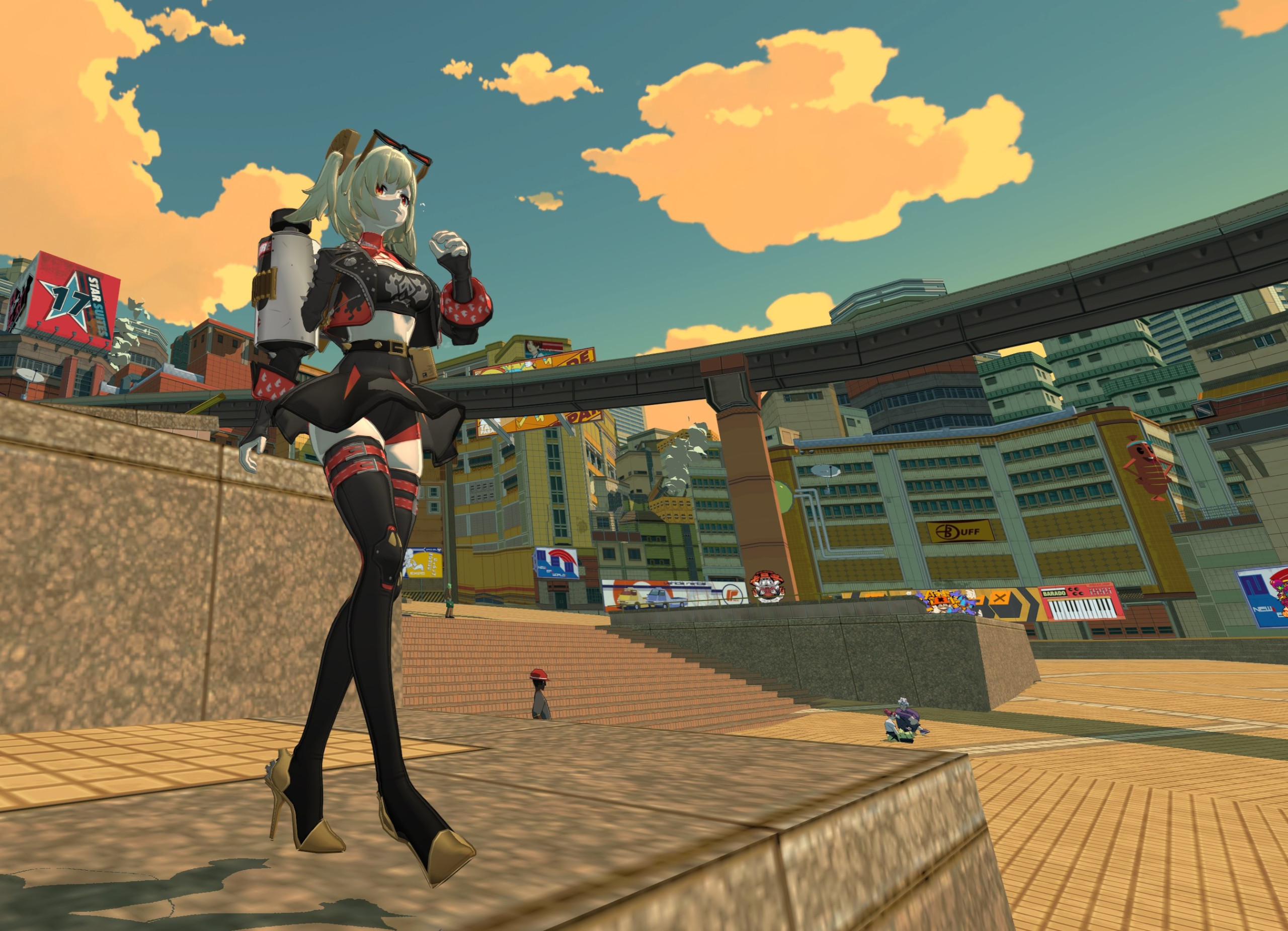 Burnice White (ZZZ) Mod for Bomb Rush Cyberfunk | BRC Mods