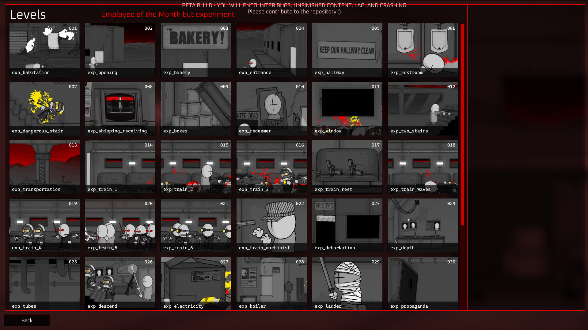 Employee of the Month but experiment Mod for Madness Interactive Reloaded | MIR Mods