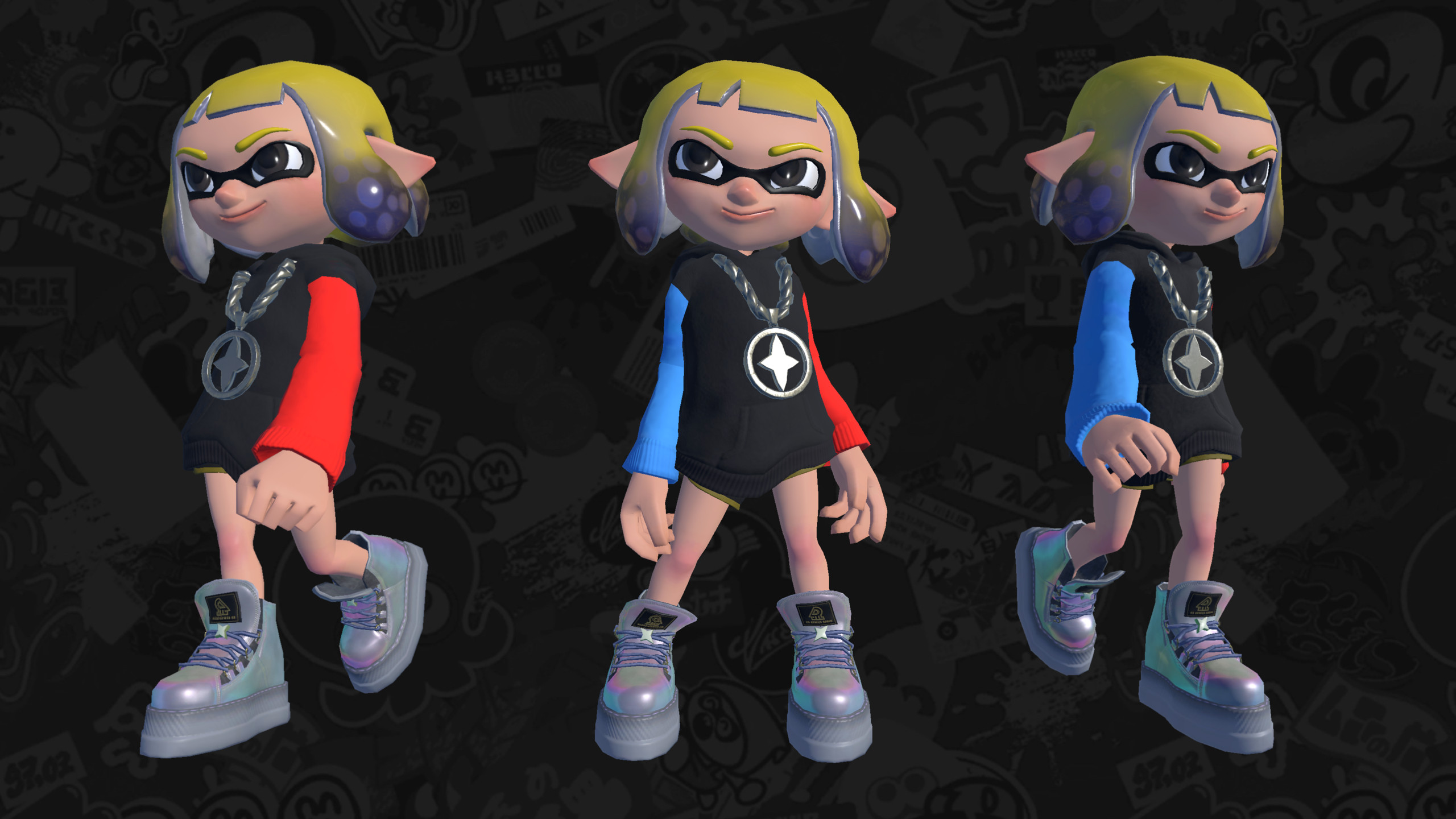 Pearl’s Switch Themed Hoodie Mod for Splatoon 3 | Splatoon 3 Mods