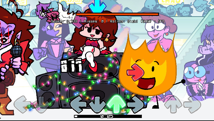 Firey and Leafy For Psych Online Mod for Friday Night Funkin' | FNF Mods