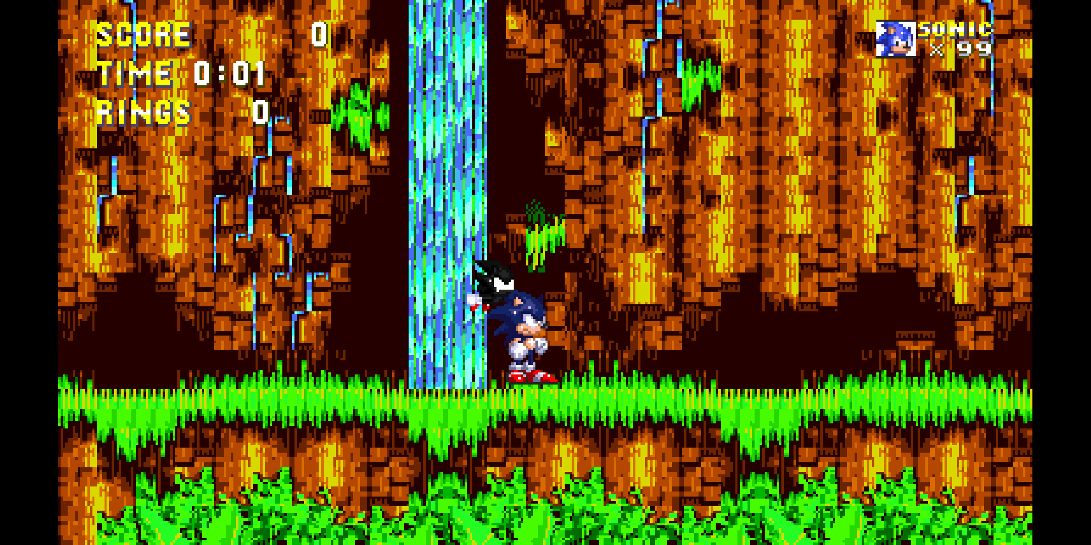 Mini Dark Super Sonic Mod for Sonic 3 A.I.R. | S3AIR Mods