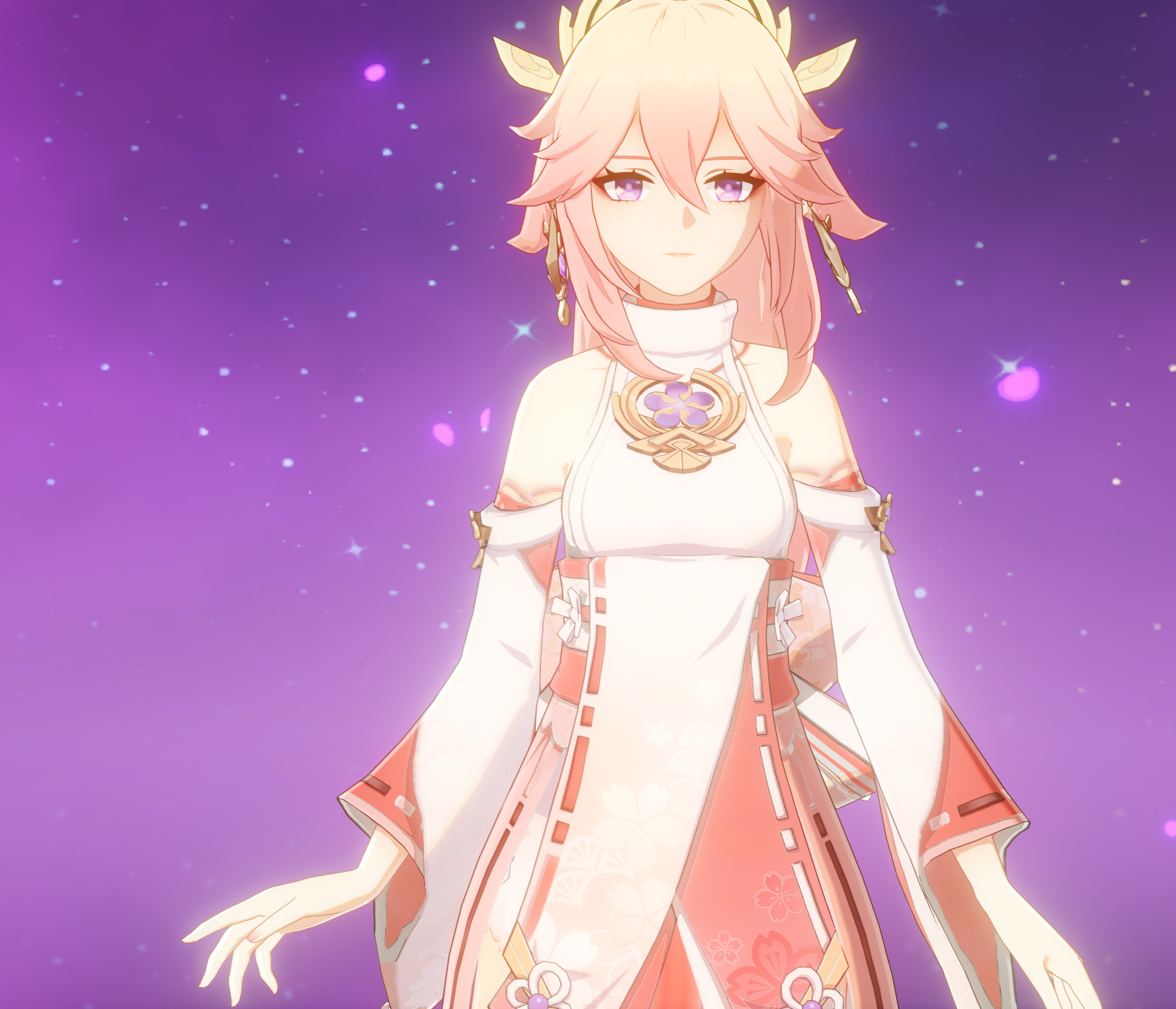 Pastel Pink Yae Mod for Genshin Impact | GI Mods
