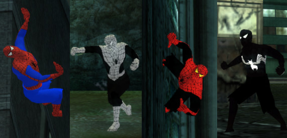 Spider-Man Pack (Savage Banner Skins) Mod for Hulk: Ultimate ...