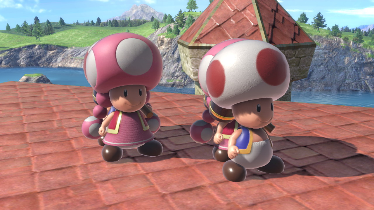 Toad and Toadette (Mario) Mod for Super Smash Bros. Ultimate | SSBU Mods