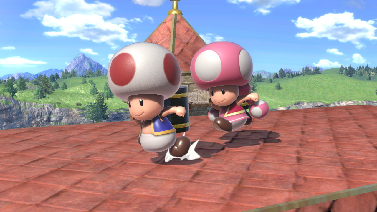 Toad and Toadette (Mario) Mod for Super Smash Bros. Ultimate | SSBU Mods