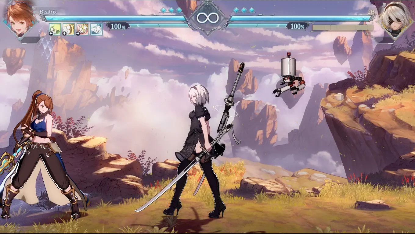 Beatrix Longer Hair Mod for Granblue Fantasy Versus: Rising | GB Rising ...