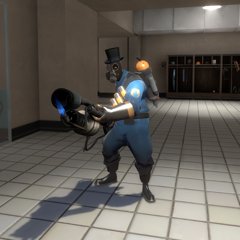 Pyro's Top Hat + Monocle Mod for Team Fortress 2 | TF2 Mods