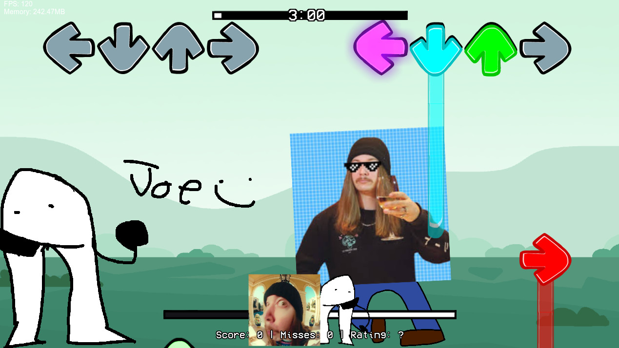Joyday Night Joein' Vs Joe!!!!! V2 Mod for Friday Night Funkin' | FNF Mods