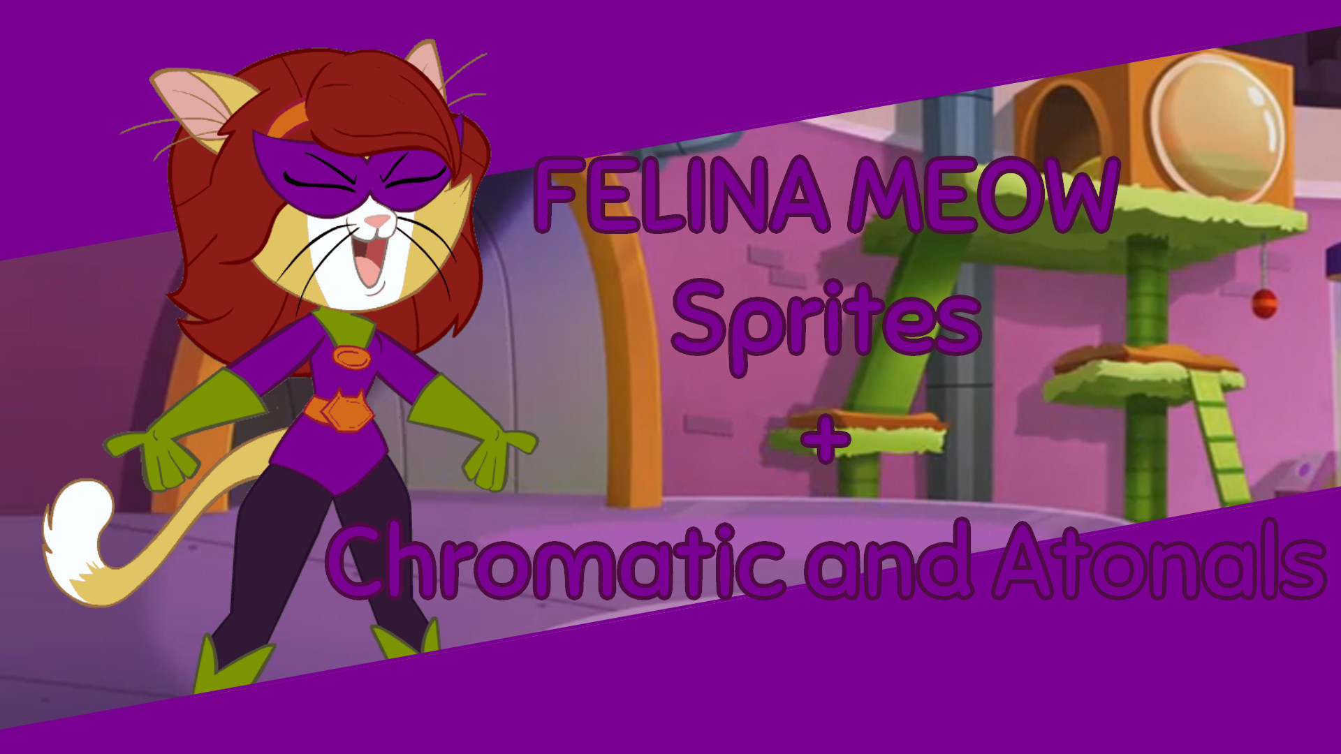 Felina Meow Sprites + Chromatic Scale and Atonals Mod for Friday Night ...