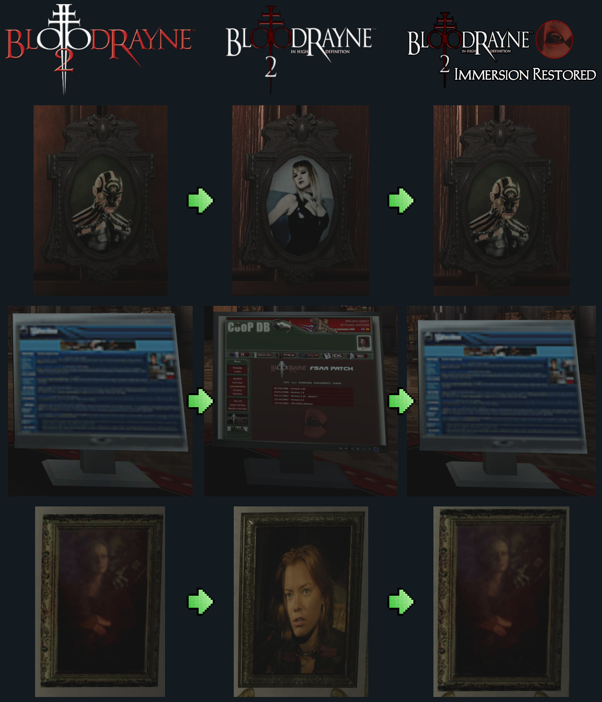 BloodRayne 2 HD - Immersion Restored Mod for BloodRayne 2 | BR2 Mods