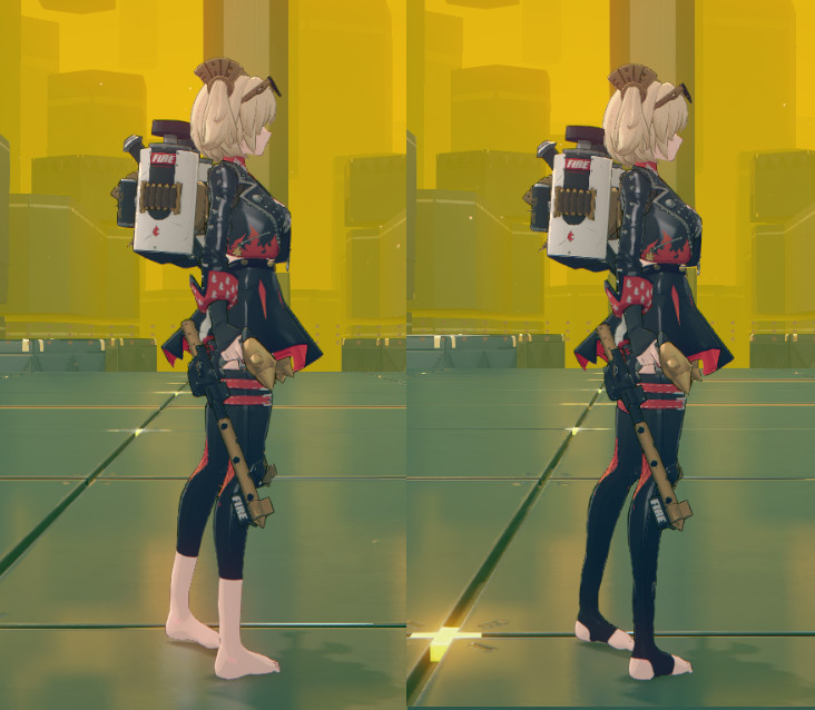 Burnice Barefoot Mod for Zenless Zone Zero | ZZZ Mods