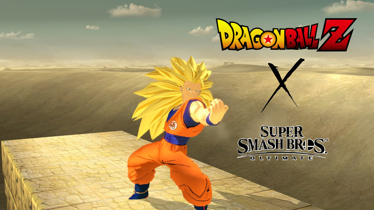 Son goku SSJ3-Dragon Ball Z Mod for Super Smash Bros. Ultimate | SSBU Mods