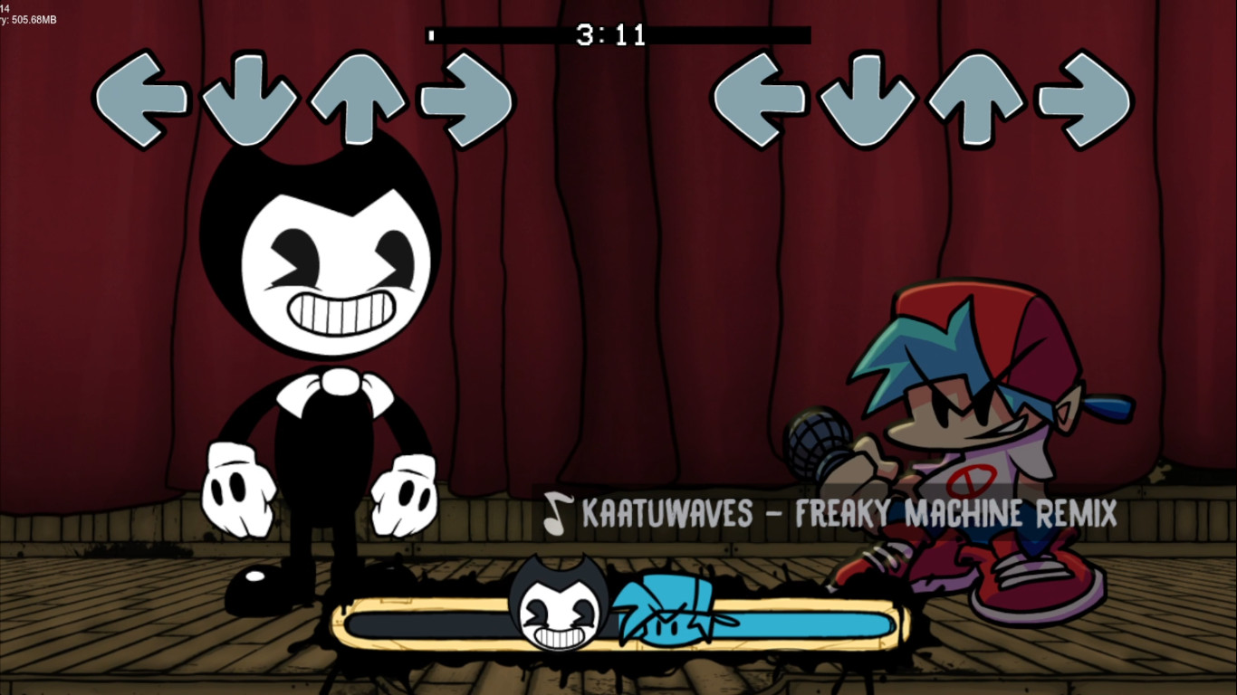 Freaky Machine Remix but PLAYABLE! Mod for Friday Night Funkin' | FNF Mods
