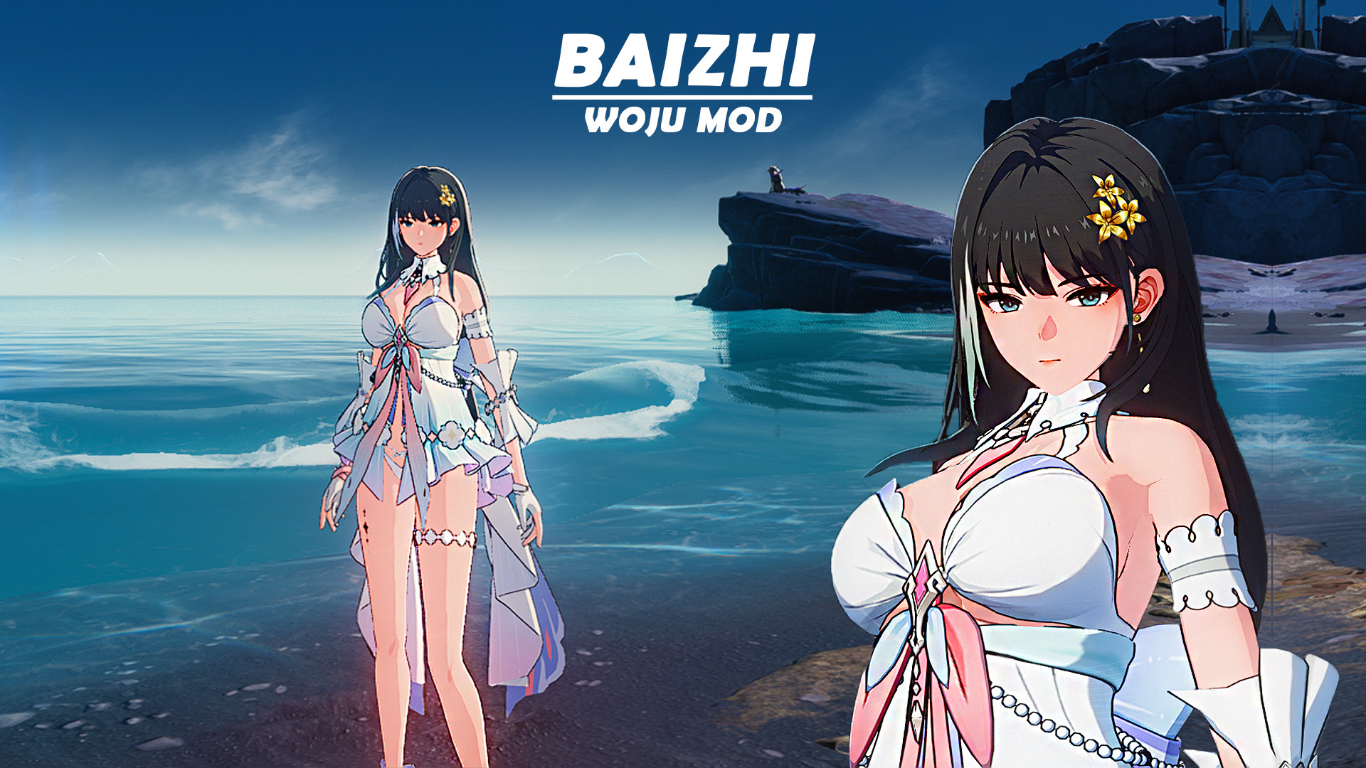 Woju - Baizhi Summer Bliss Mod for Wuthering Waves | WuWa Mods