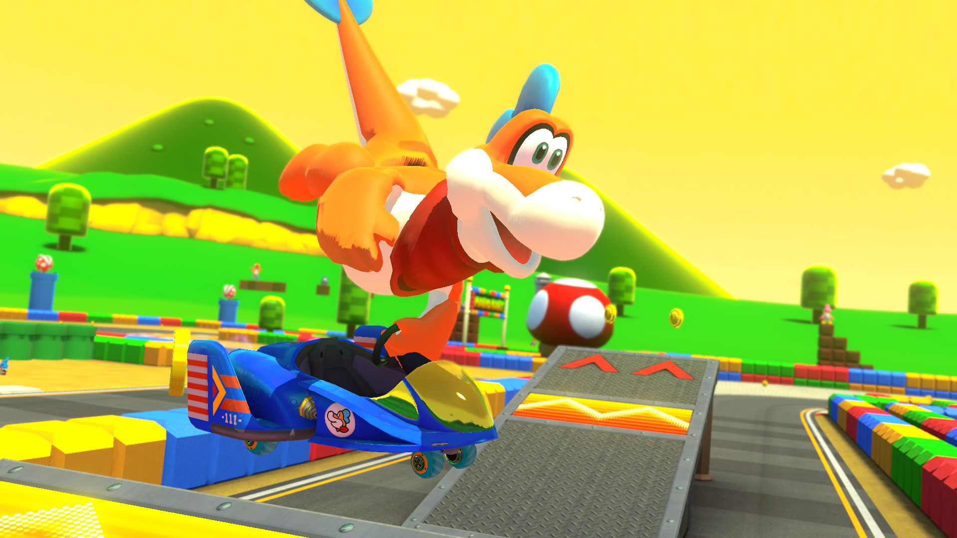 Plessie (Over Cat Peach - AmphibieKey) Mod for Mario Kart 8 Deluxe ...