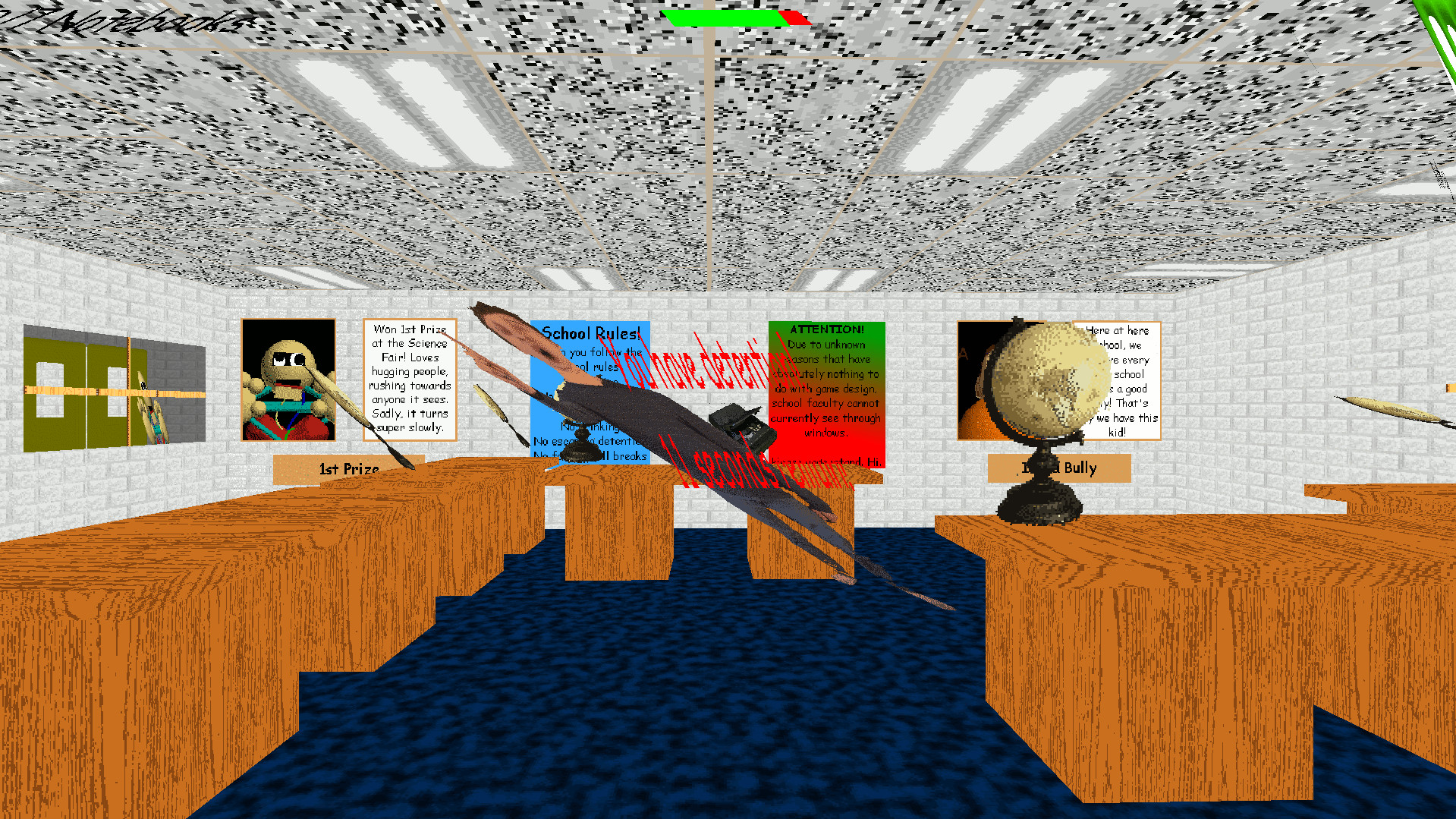 Seizure Billboard Chaos Mod for Baldi's Basics | Baldi Mods