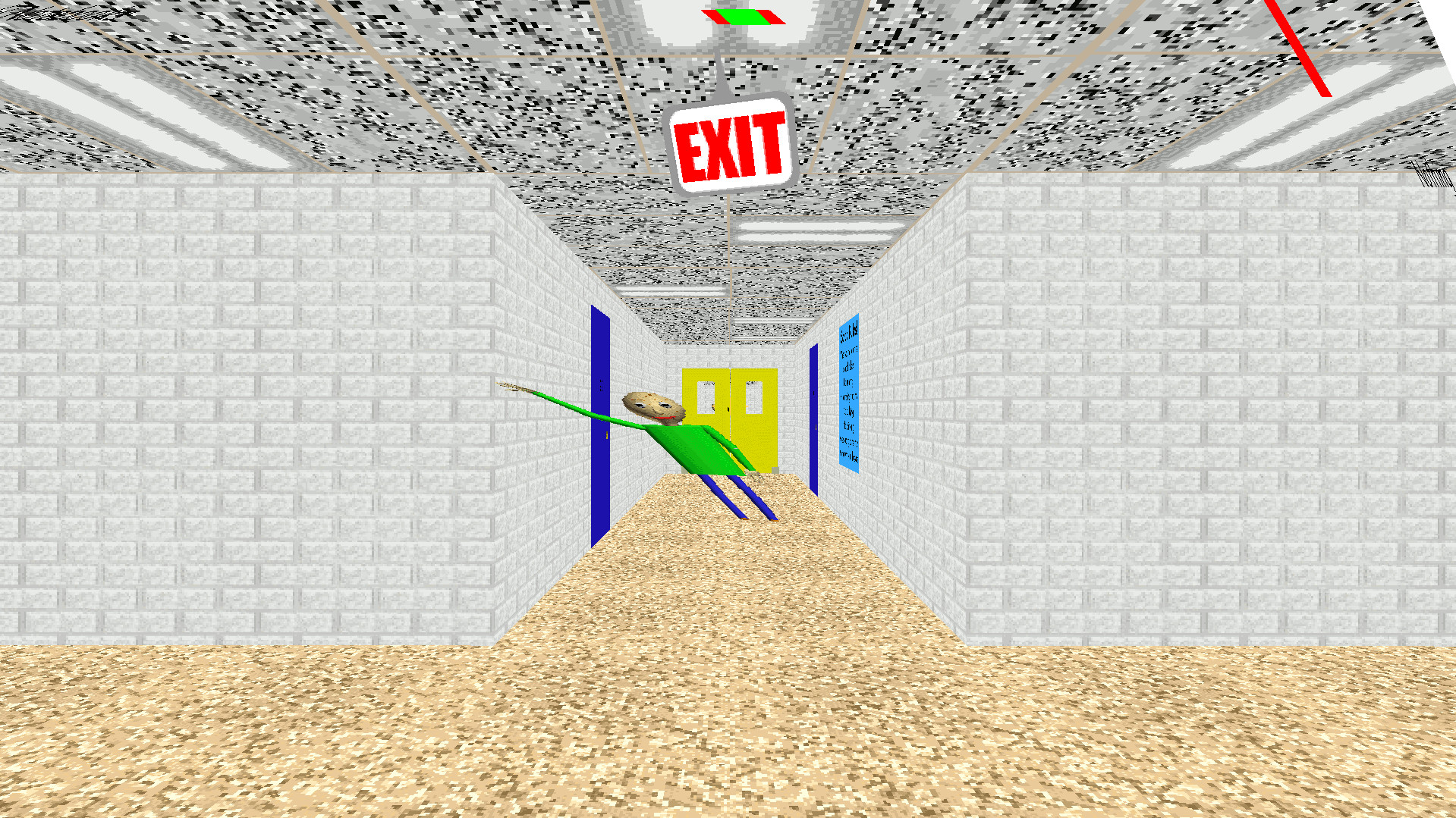 Seizure Billboard Chaos Mod for Baldi's Basics | Baldi Mods