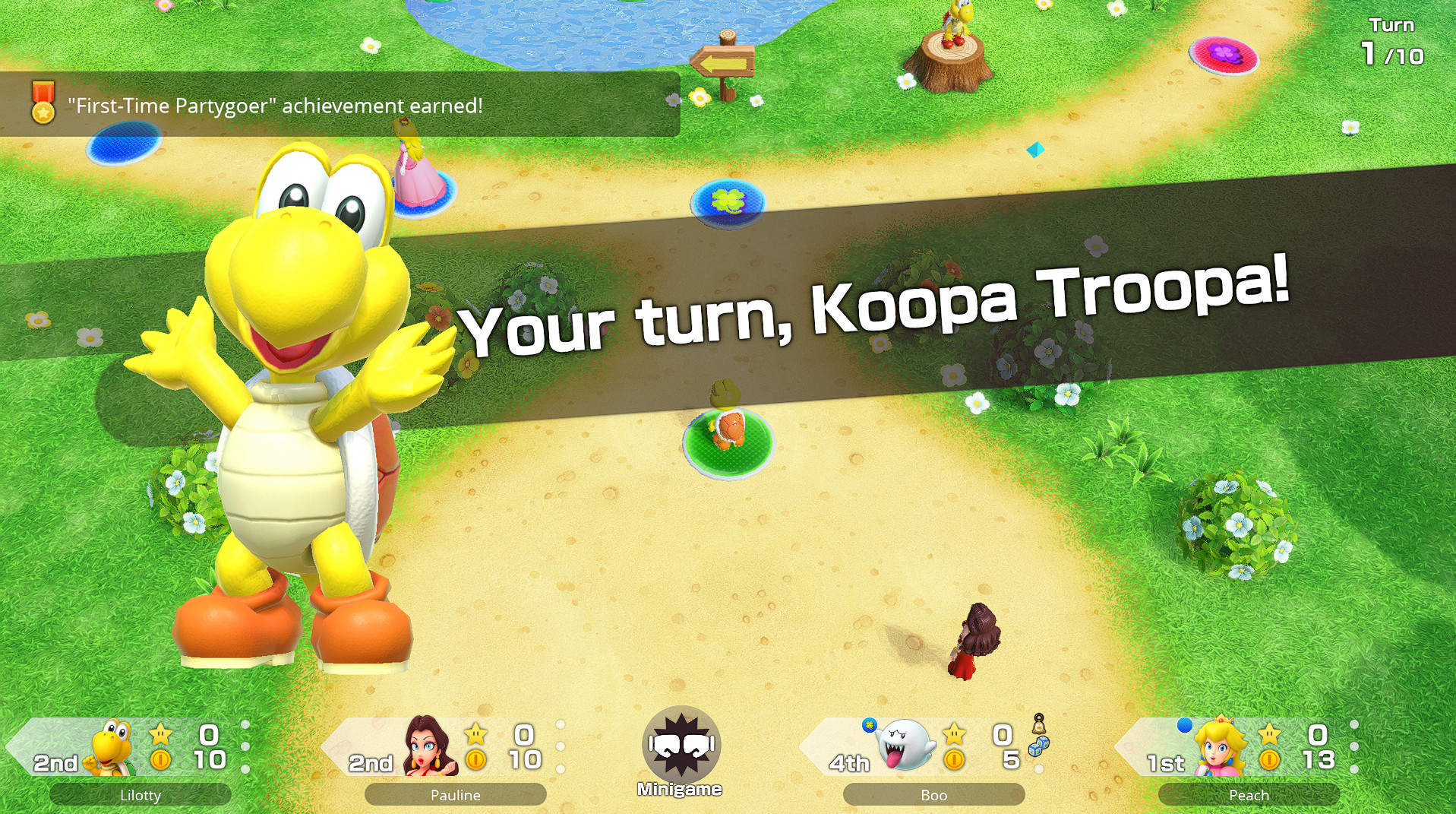 Red Koopa Troopa Mod for Super Mario Party Jamboree | SMPJ Mods
