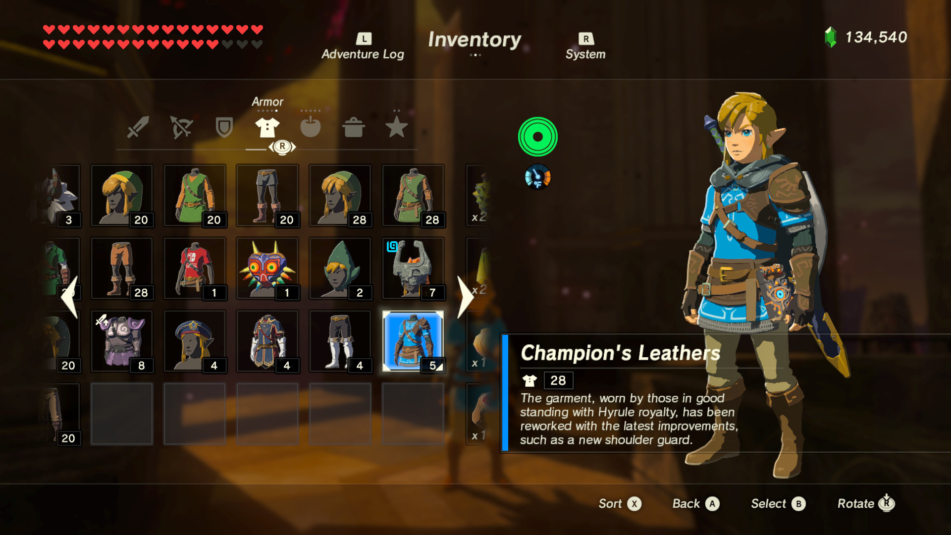 Champion's Tunic totk Mod for The Legend of Zelda: Breath of the Wild ...