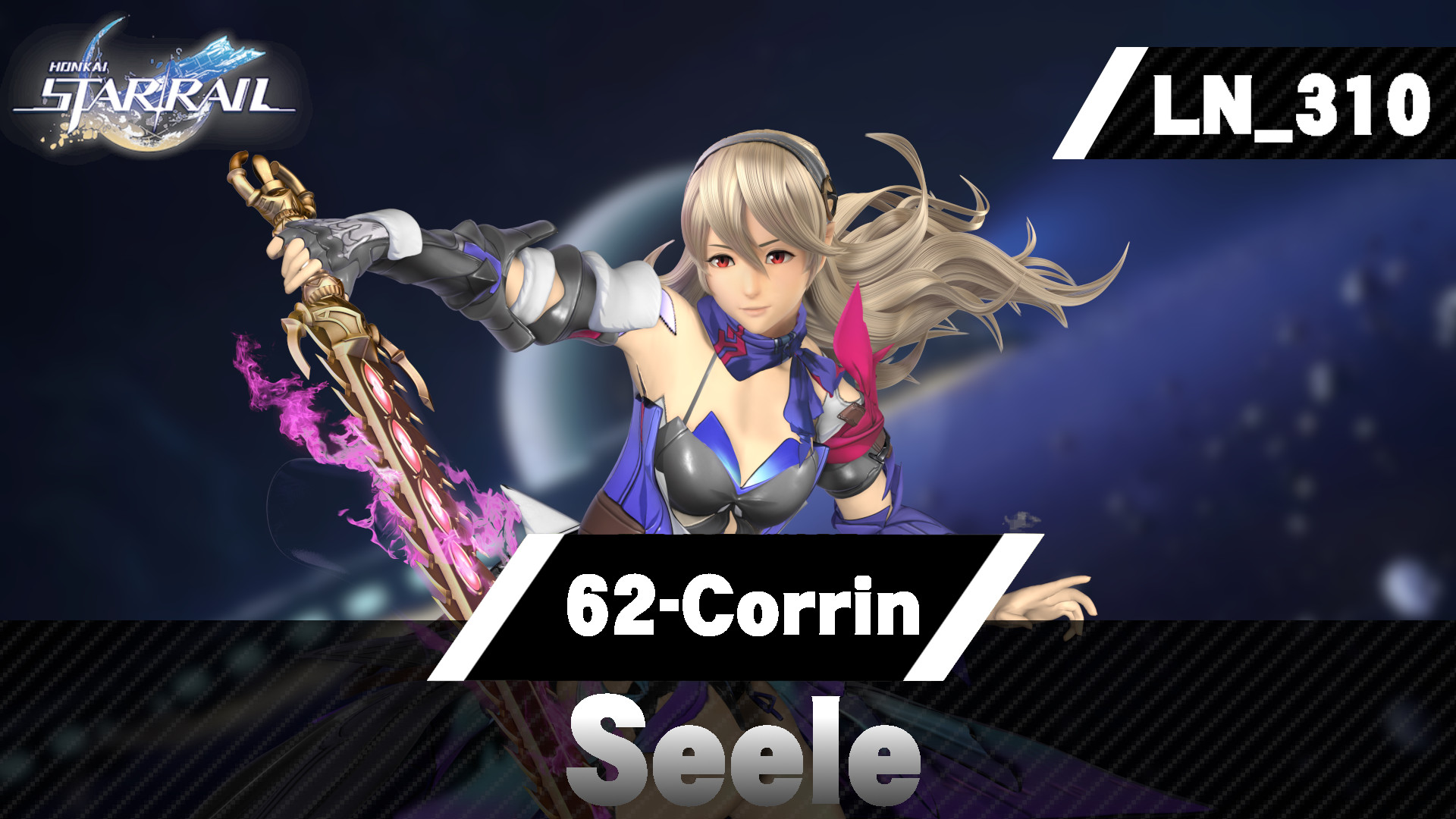 HSR Seele Corrin Mod for Super Smash Bros. Ultimate | SSBU Mods