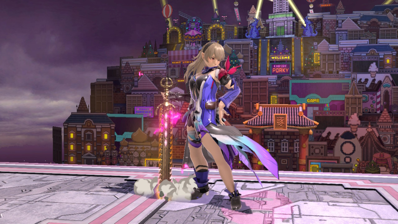 HSR Seele Corrin Mod for Super Smash Bros. Ultimate | SSBU Mods