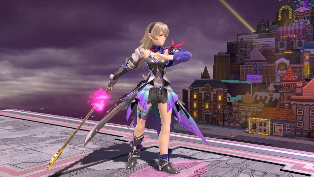 HSR Seele Corrin Mod for Super Smash Bros. Ultimate | SSBU Mods