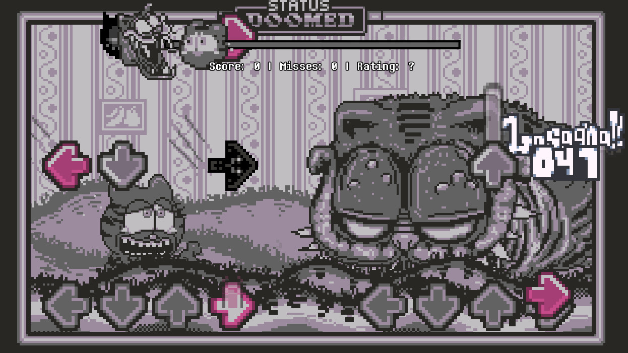 Vs Gorefield v2 Gameboy´d DEMO Mod for Friday Night Funkin' | FNF Mods