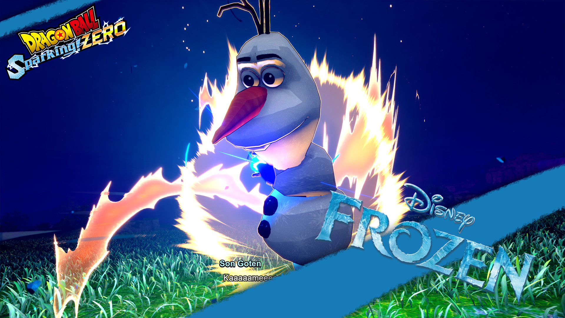 OLAF ON GOTEN Mod for Dragon Ball: Sparking! ZERO | DBSZ Mods