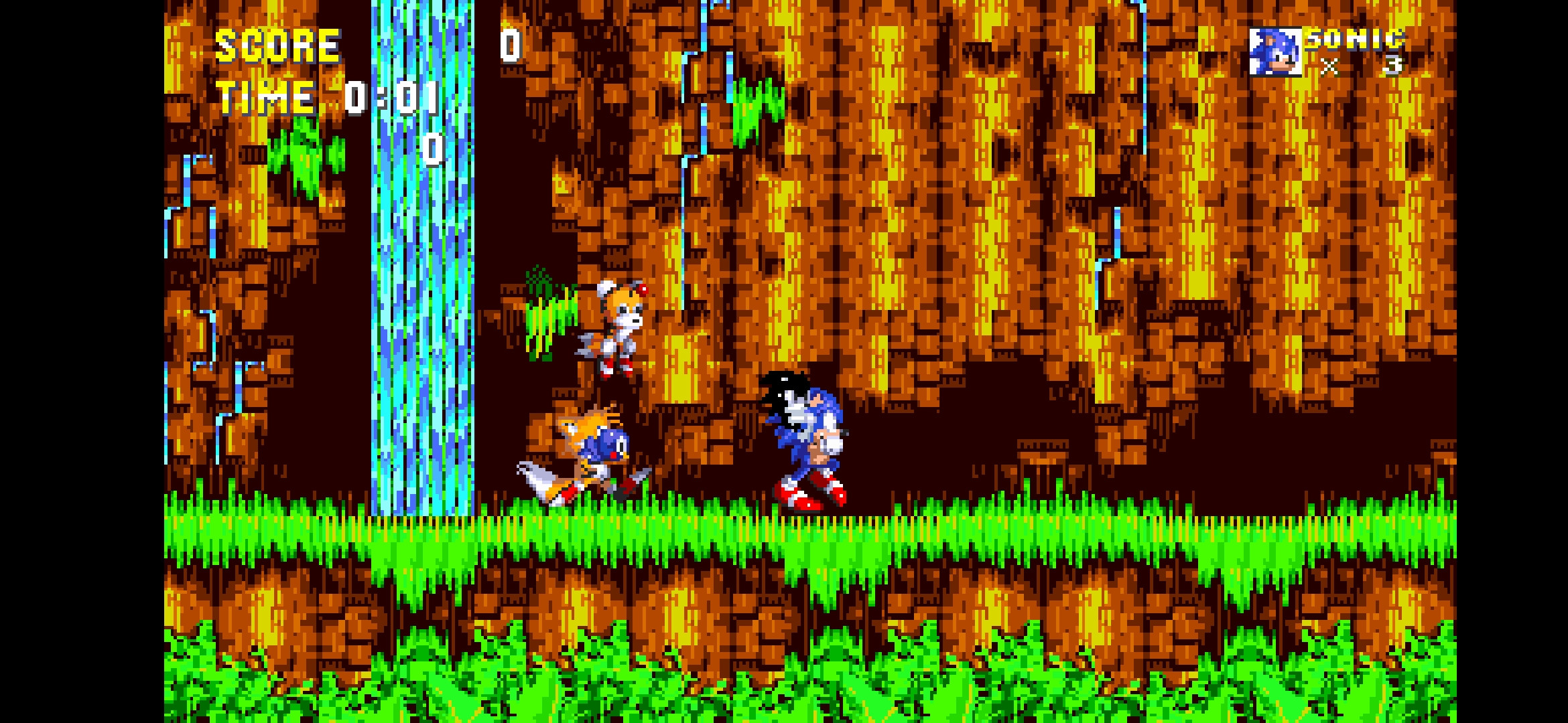 Undertale (Battle style) Mini Sonic Mod for Sonic 3 A.I.R. | S3AIR Mods