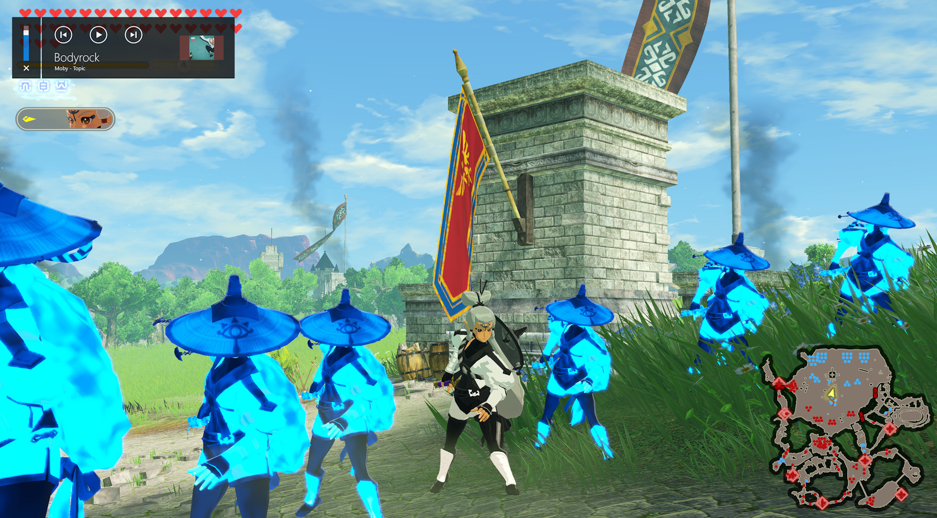 Monochromatic Impa Mod for Hyrule Warriors: Age of Calamity | HW:AOC Mods