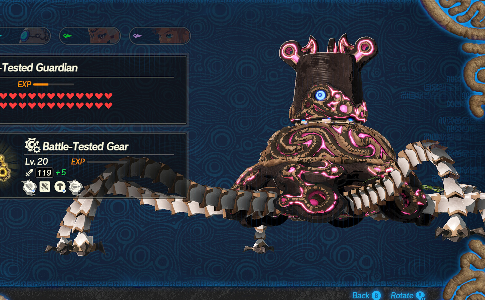 Playable regular guardian Mod for Hyrule Warriors: Age of Calamity | HW:AOC Mods