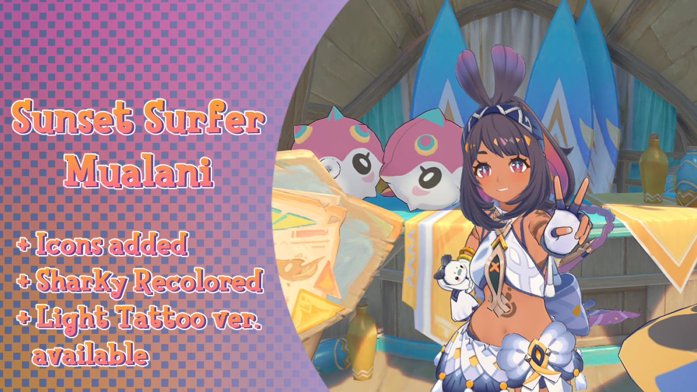 Sunset Surfer Mualani Mod for Genshin Impact | GI Mods