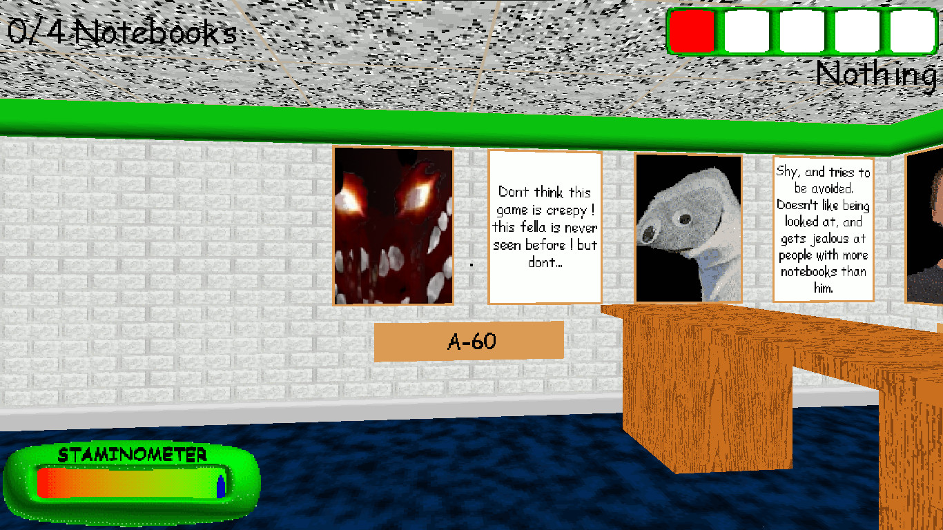 A-60 Over Rolling Giant BB+ ( V0.7.1 ) Mod for Baldi's Basics | Baldi Mods