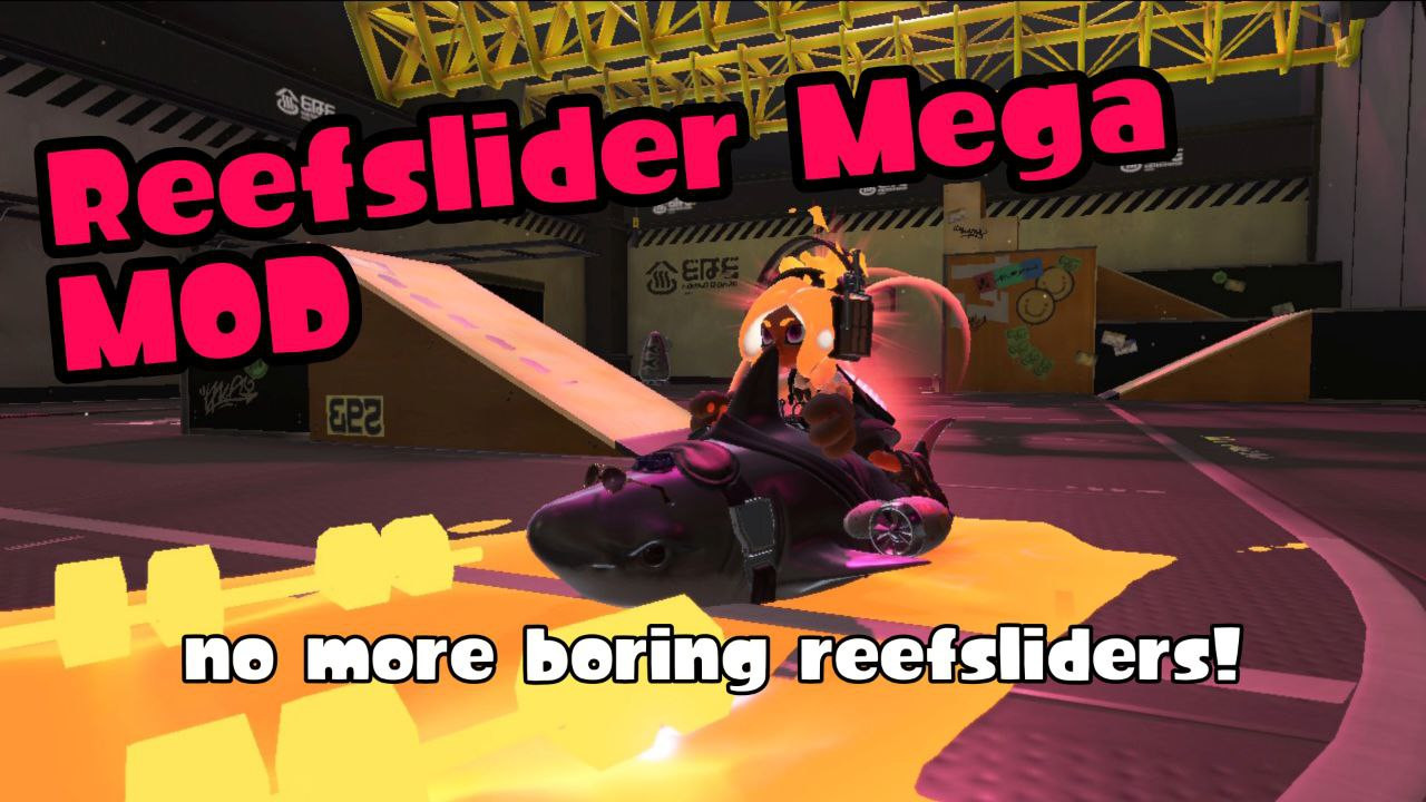 Master Mega Reefslider Mod for Splatoon 3 | Splatoon 3 Mods