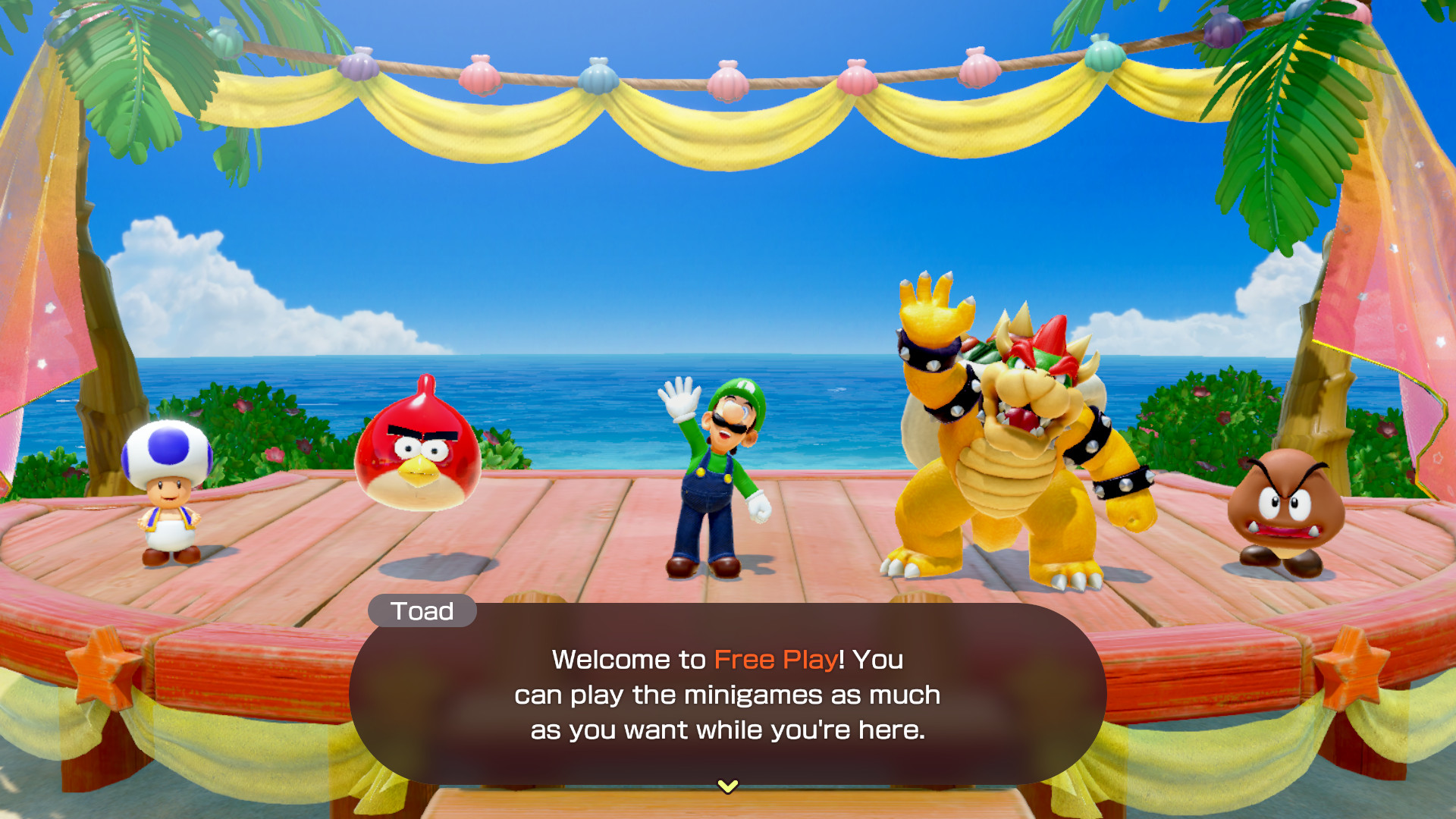 Red (Angry Birds) Mod for Super Mario Party Jamboree | SMPJ Mods